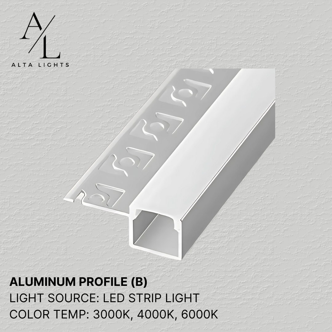 Aluminum Profile (B) – ALTA LIGHTS