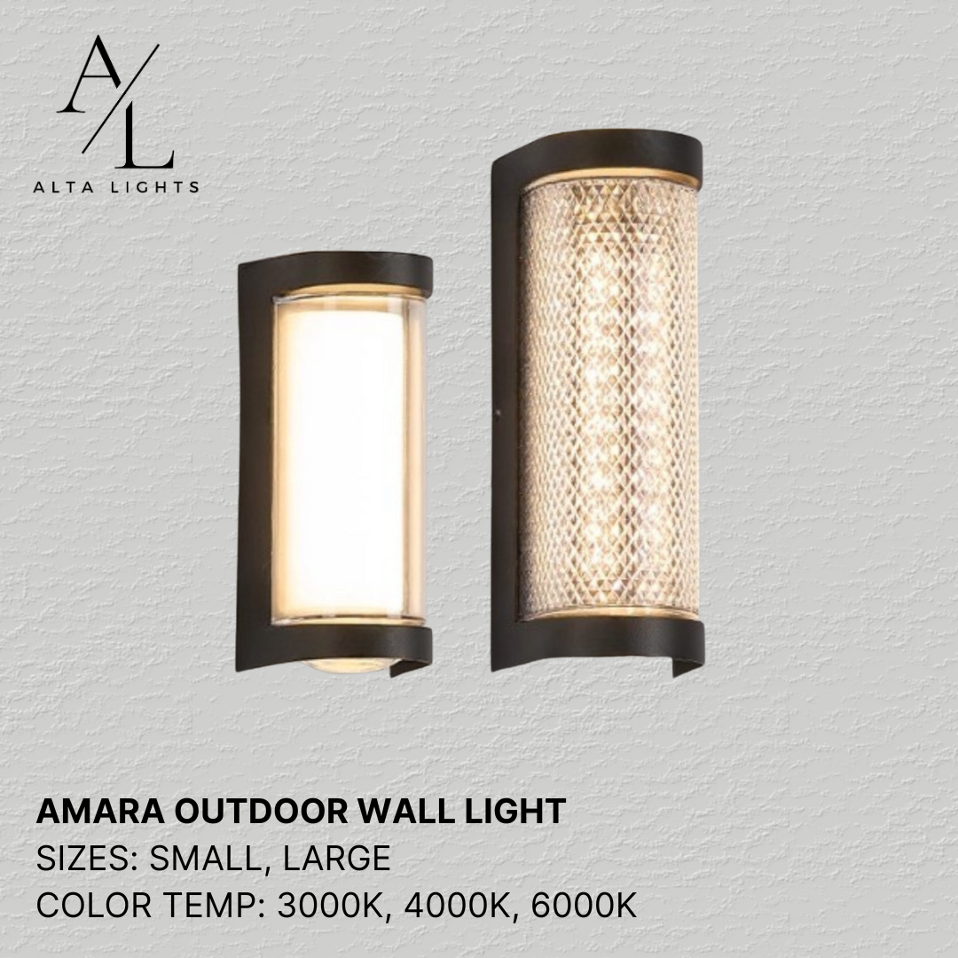 Amara Outdoor Wall Light – ALTA LIGHTS