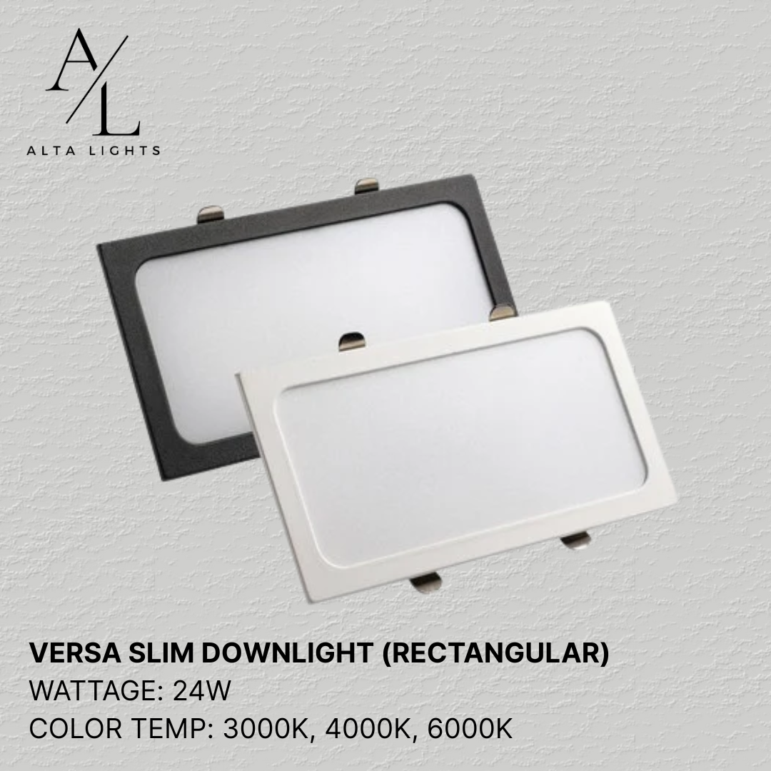 Versa Slim Downlight (Rectangular) – ALTA LIGHTS