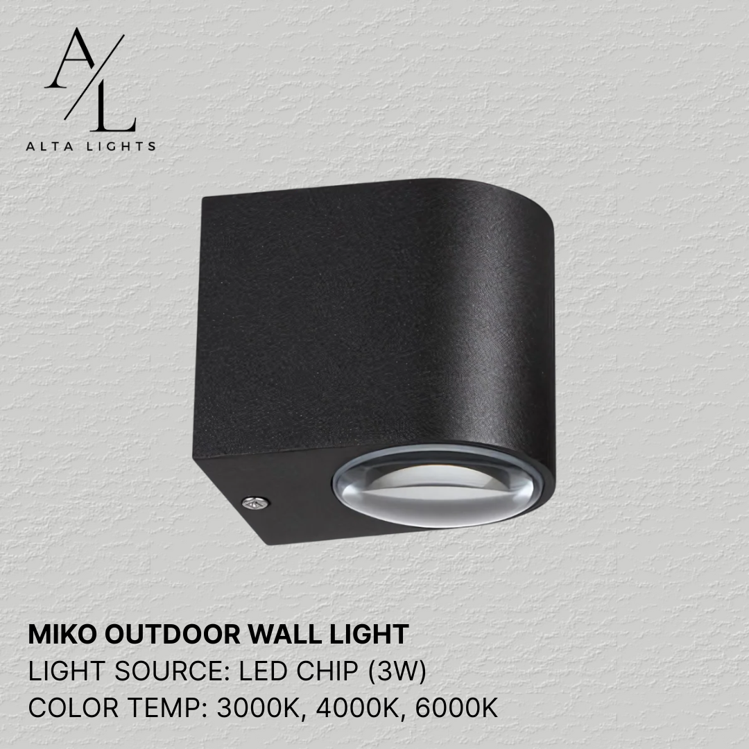 Miko Outdoor Wall Light – ALTA LIGHTS